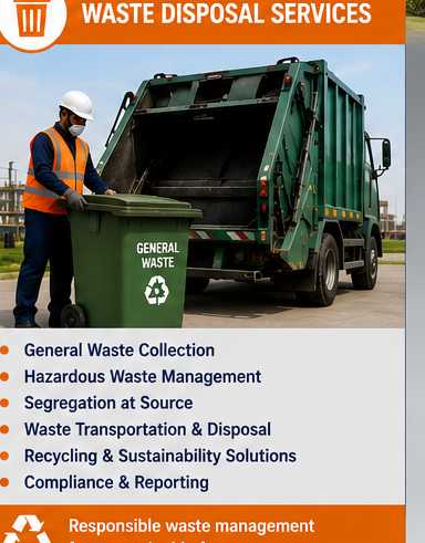 CLEANING, BEVERAGES, PEST CONTROL AND WASTE DISPOSAL SERVICES – Al Bucheeri